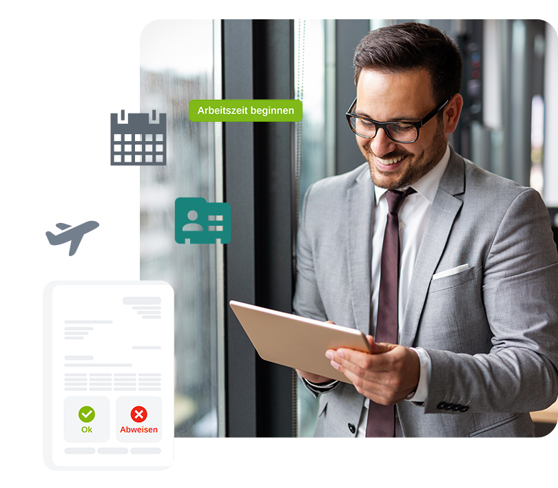 Employee Self Service | Datenverwaltung im Mitarbeiterportal